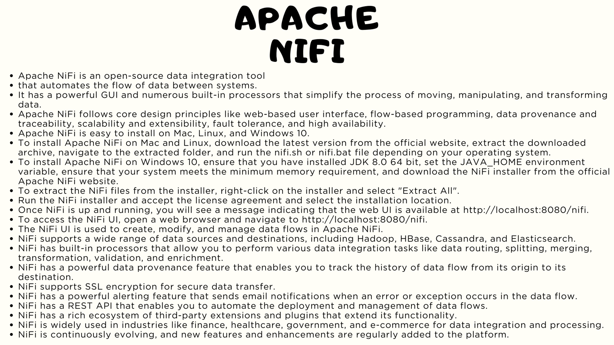 🌀 Apache Nifi - Full Tutorial 2023 – Haizly